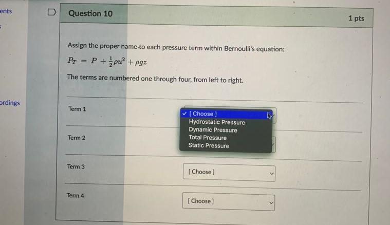 Solved ents D Question 10 1 pts Assign the proper name to | Chegg.com Solved ents D Question 10 1 pts Assign the proper name to | Chegg.com
