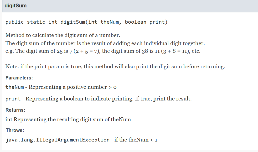Solved printMenu public static int | Chegg.com