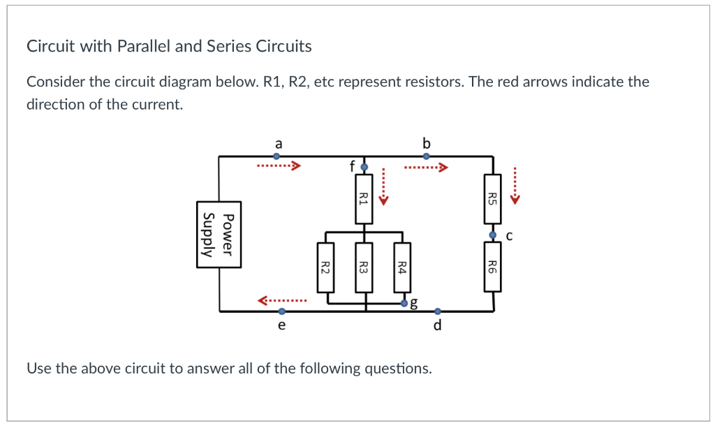 Solved Circuit with Parallel and Series Circuits Consider | Chegg.com