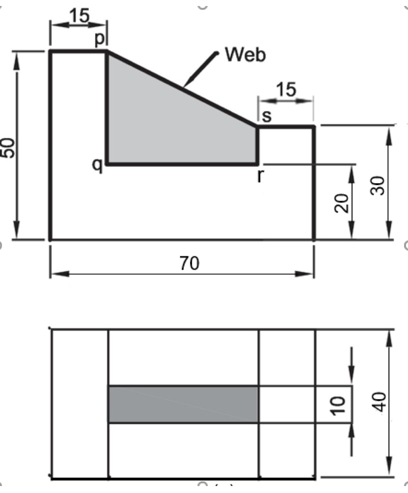 Solved For the following orthographic projections, draw its | Chegg.com