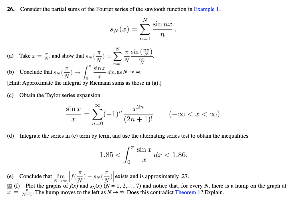 Solved Please help with ALL parts of question 26. I have | Chegg.com