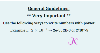 Solved Use the following ways to write numbers with power: | Chegg.com