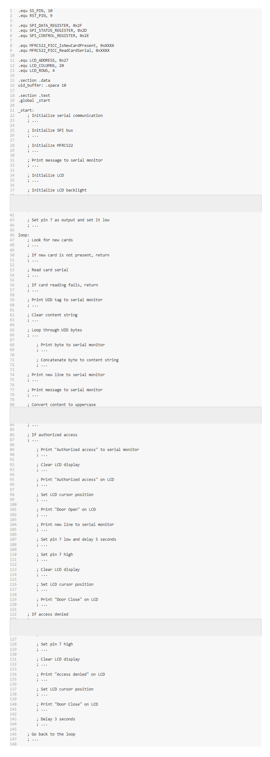 Solved Develop an RFID door lock access system using Arduino | Chegg.com
