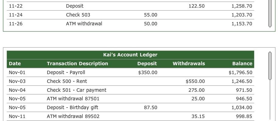 Solved First drop down options: date on the bank statement, | Chegg.com