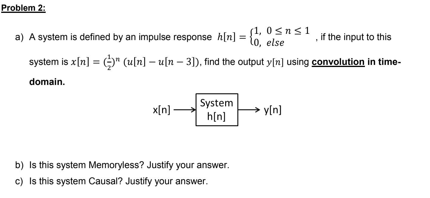 Solved Problem 2: = (1, 0 | Chegg.com