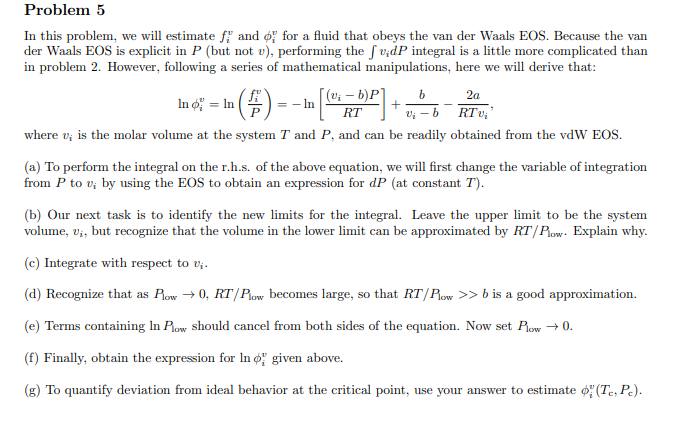 Solved = - In [(0; – b) P). Р Problem 5 In this problem, we | Chegg.com