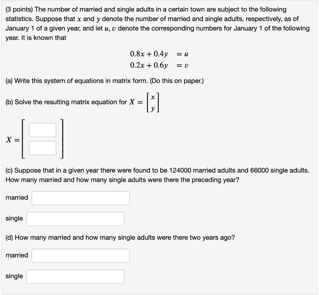 Solved Please give me a step by step of all four | Chegg.com