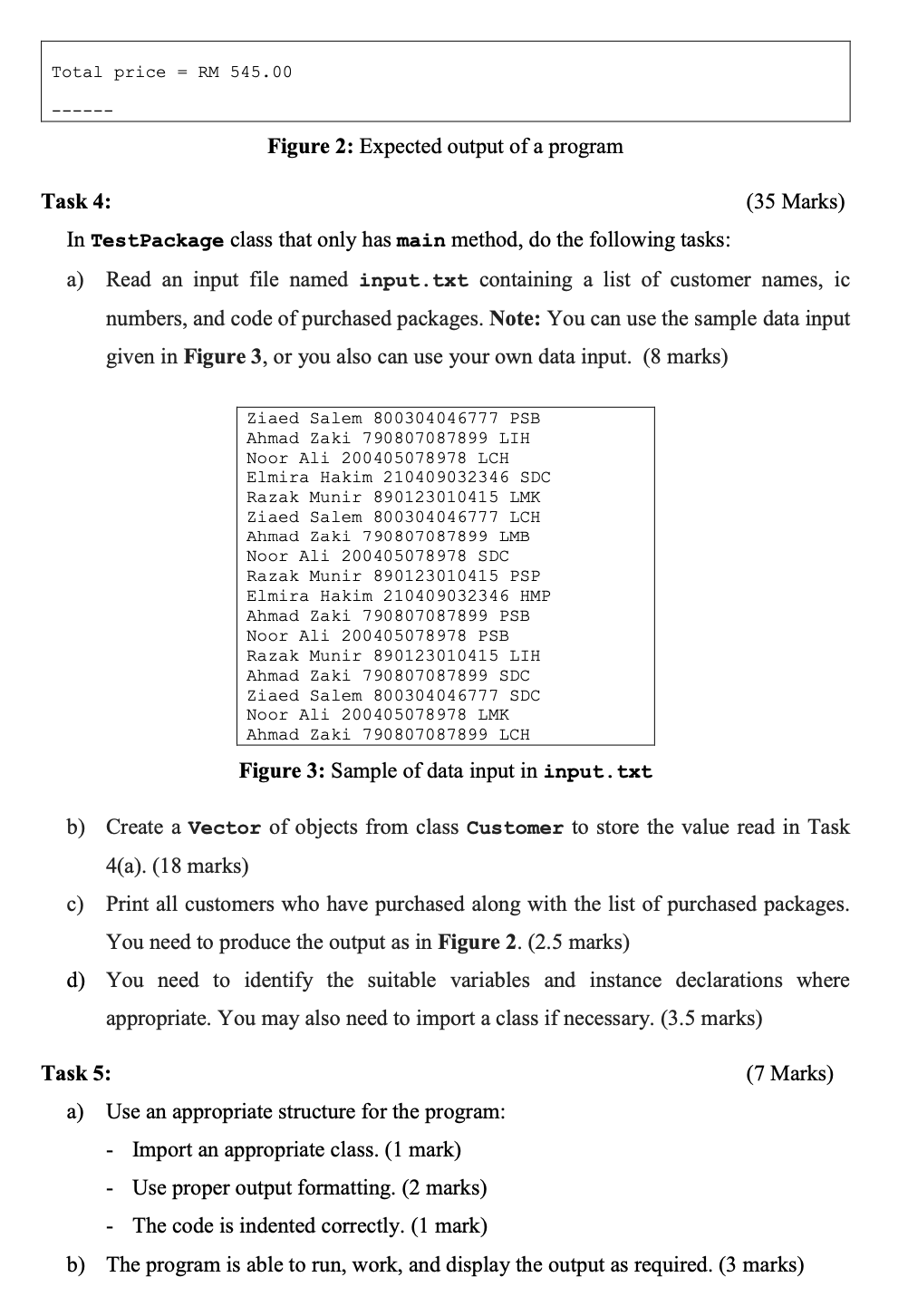 PROBLEM-SOLVING (100 Marks) Write four (4) complete | Chegg.com
