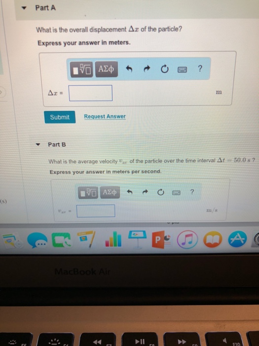 Solved Part A What is the overall displacement Δ® of the | Chegg.com