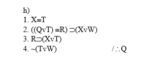 Solved Use 8 inference rules and 10 replacement rules (D.N., | Chegg.com