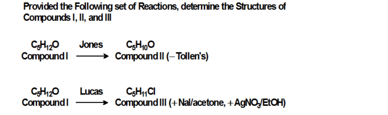 Solved Provided the following set of Reactions, determine | Chegg.com