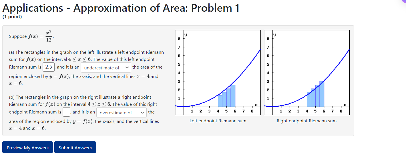 Solved (a) ﻿The rectangles in the graph on the left | Chegg.com