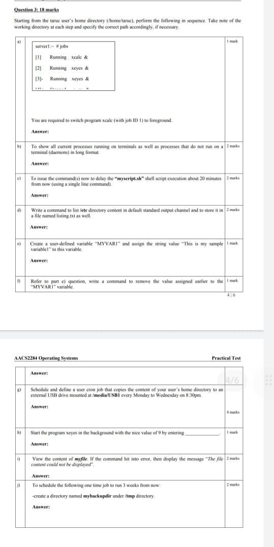 Question is marks Starting from the truc user's home | Chegg.com