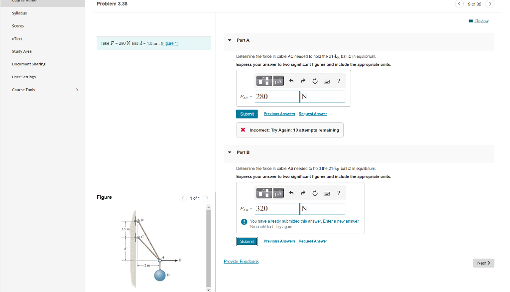 Solved Syllabus Scores eText Study Area Document Sharing | Chegg.com