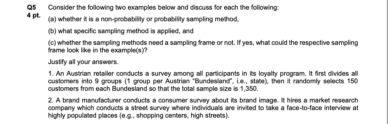 Solved Q5 4 pt. Consider the following two examples below | Chegg.com