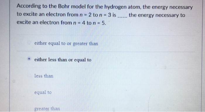 Solved If A Hydrogen Atom In The Excited N 3 State Relaxes