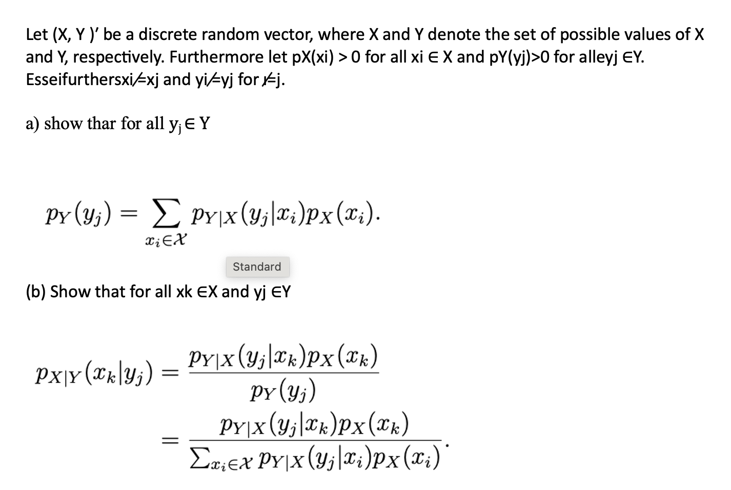Solved Let (X,Y)′ be a discrete random vector, where X and Y | Chegg.com