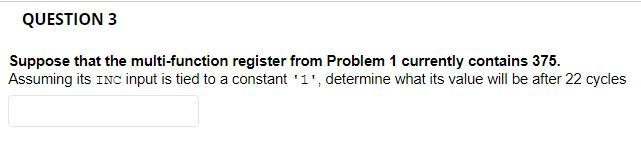 Solved QUESTION 1 The diagram below depicts a multi-function | Chegg.com