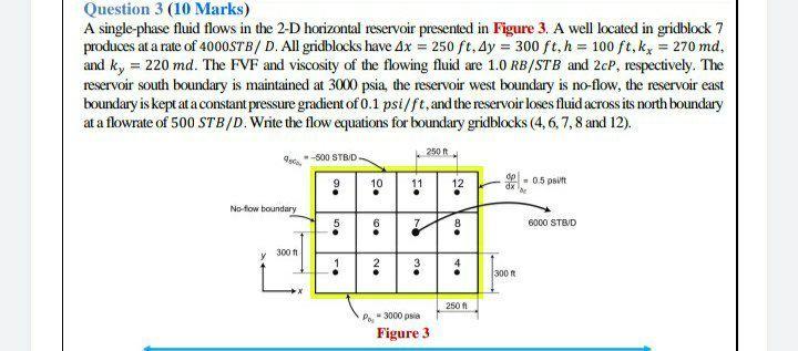 Question 3 (10 Marks) A single-phase fluid flows in | Chegg.com