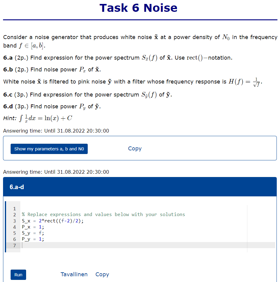 Solved Consider a noise generator that produces white noise | Chegg.com