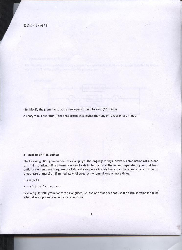 Solved 1-Recognizing simple languages (30 points) For each | Chegg.com