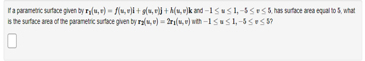 Solved If a parametric surface given by | Chegg.com