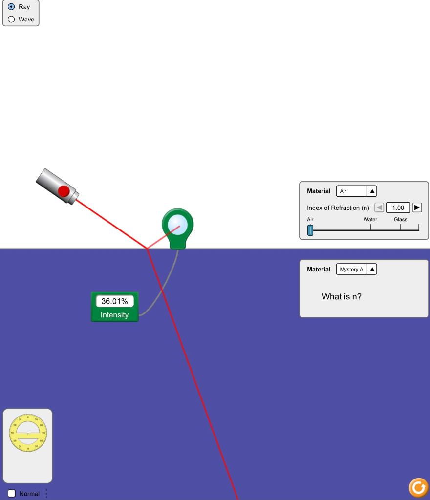 7 Transmitted ray Reflected ray When light in one | Chegg.com
