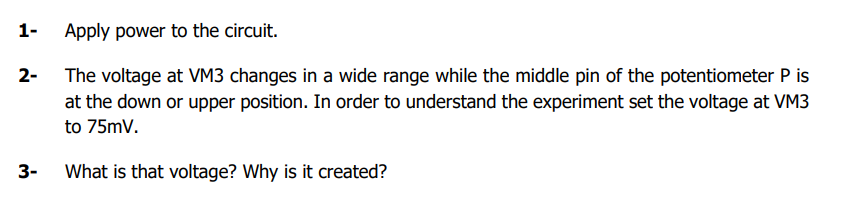 Solved EXPERIMENT 1.2: ADJUSTING OUTPUT OFFSET VOLTAGE OF | Chegg.com