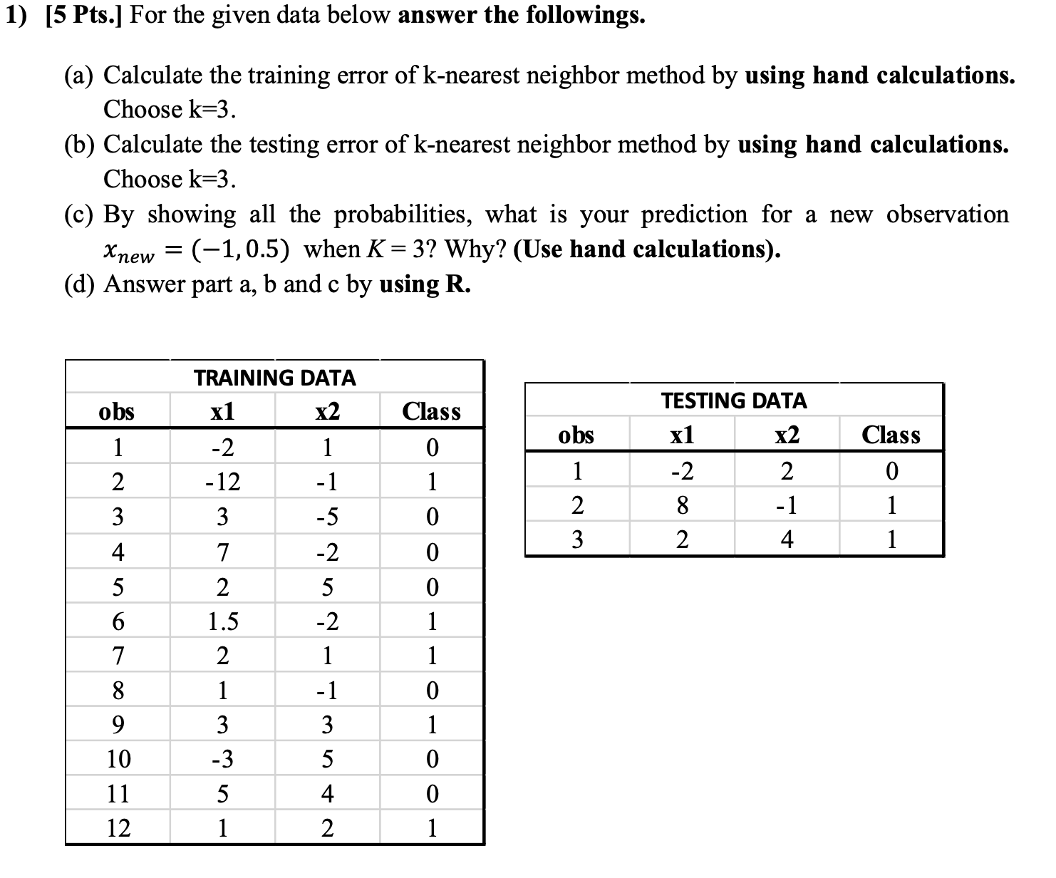 Solved provide r codes and hand calculations | Chegg.com