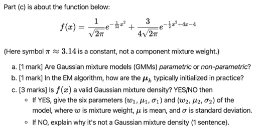 Solved Part (c) is about the function below: | Chegg.com