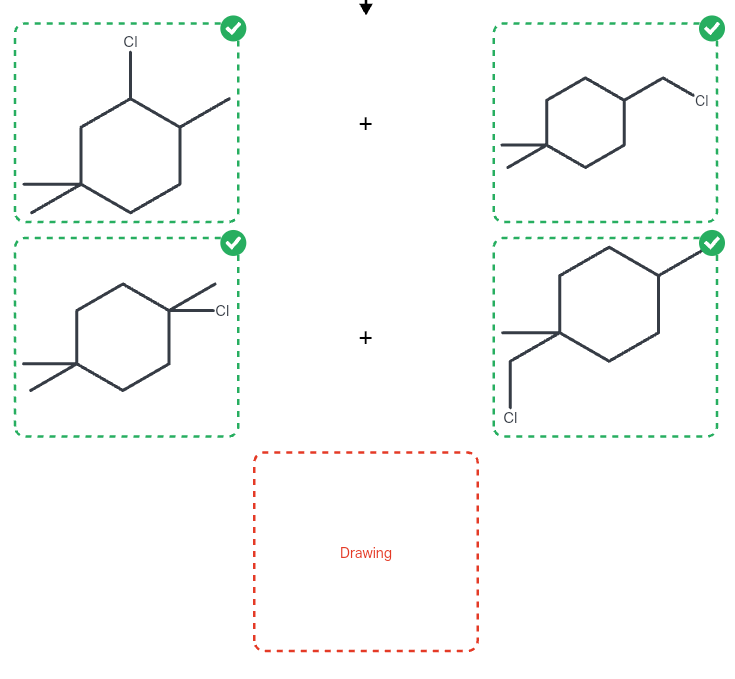 Solved Draw all of the possible monochlorinated products | Chegg.com