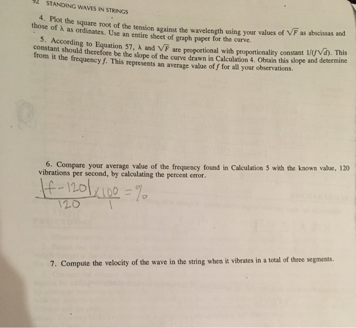 Solved Length of string Mass of string Mass per unit length | Chegg.com