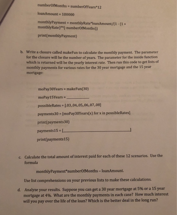 Solved Please Write Code In Python Please Only Attempt If 5003