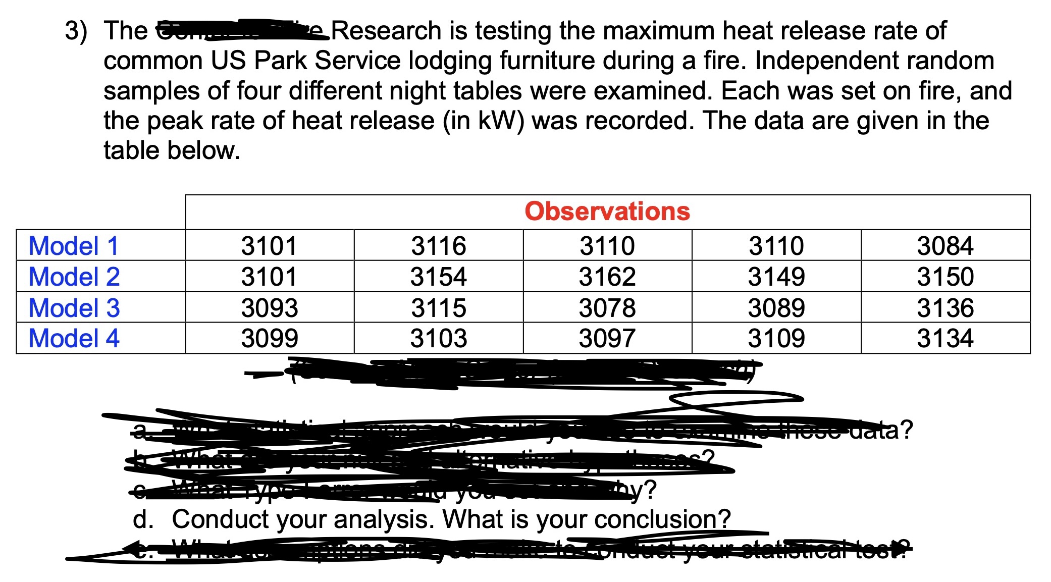 Solved I need all the work and answers to be done for part d | Chegg.com
