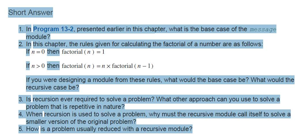Solved 1. In Program 13-2, presented earlier in this | Chegg.com