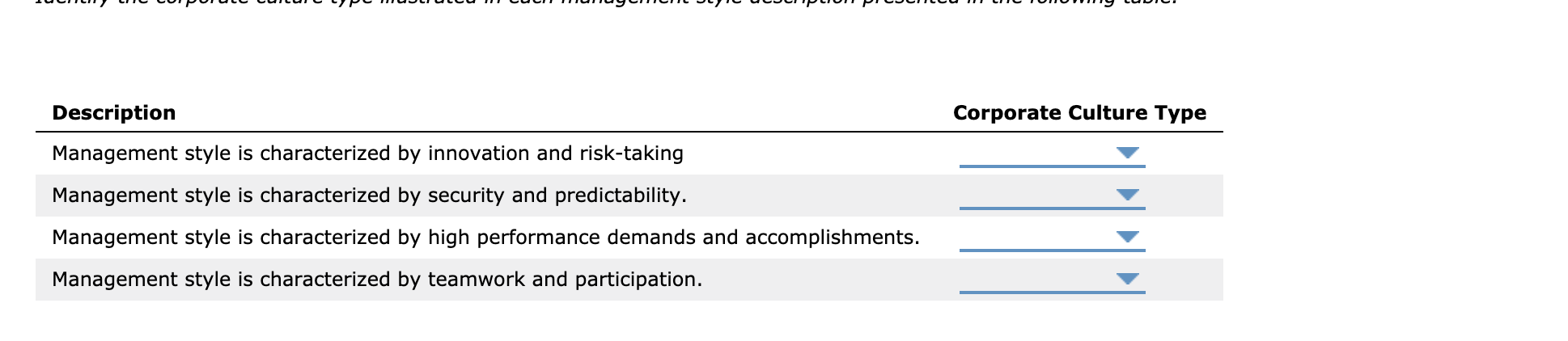 Needs of the Environment Flexibility Stability | Chegg.com