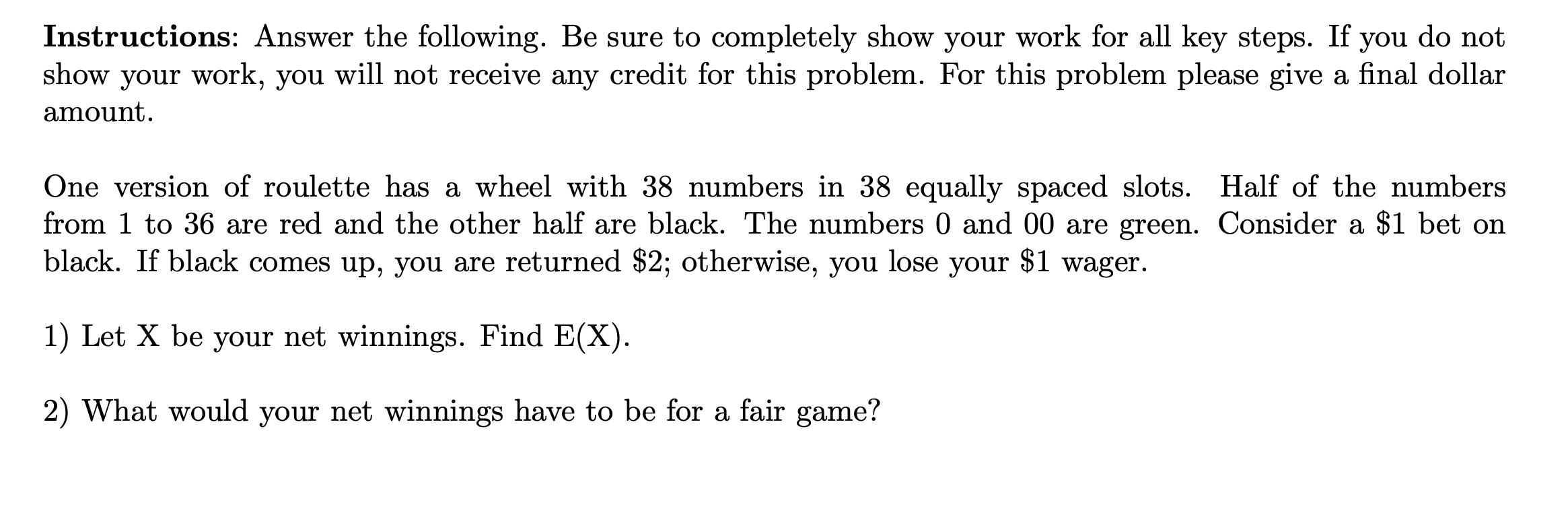 Solved Instructions: Answer the following. Be sure to | Chegg.com