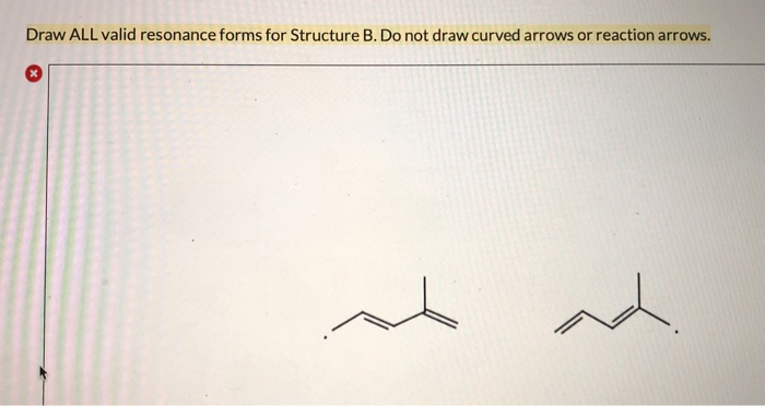 Solved Resonance structures aid in the stability of free | Chegg.com