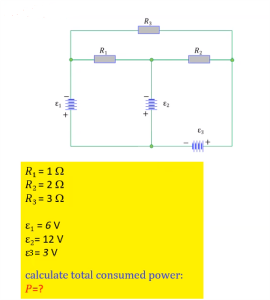 Solved R3 R R2 E2 + Ez R2 = 122 R2 = 212. R3 = 32 &q = 6V | Chegg.com