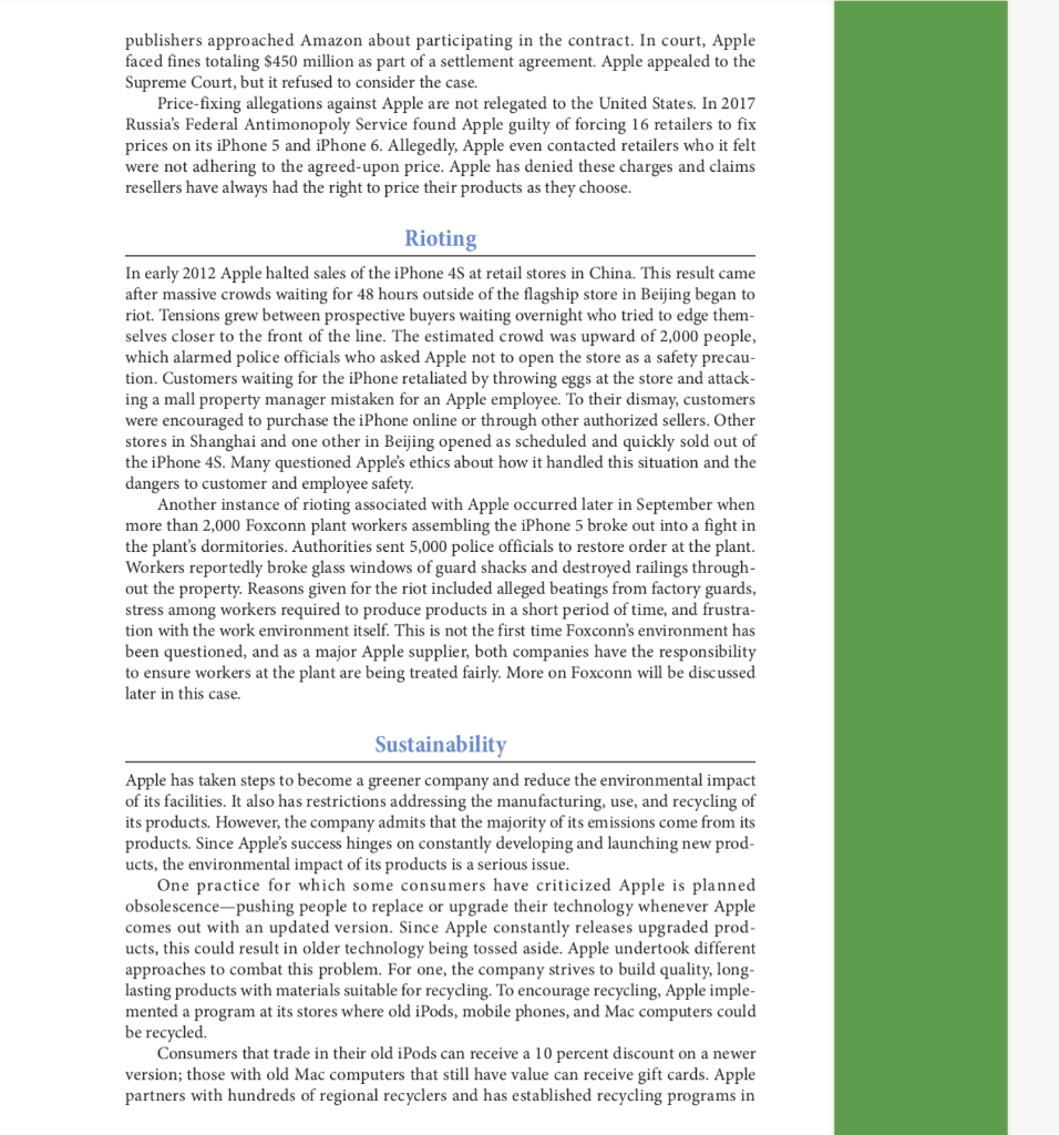 Solved Each case must have a very detailed summary of the | Chegg.com ...