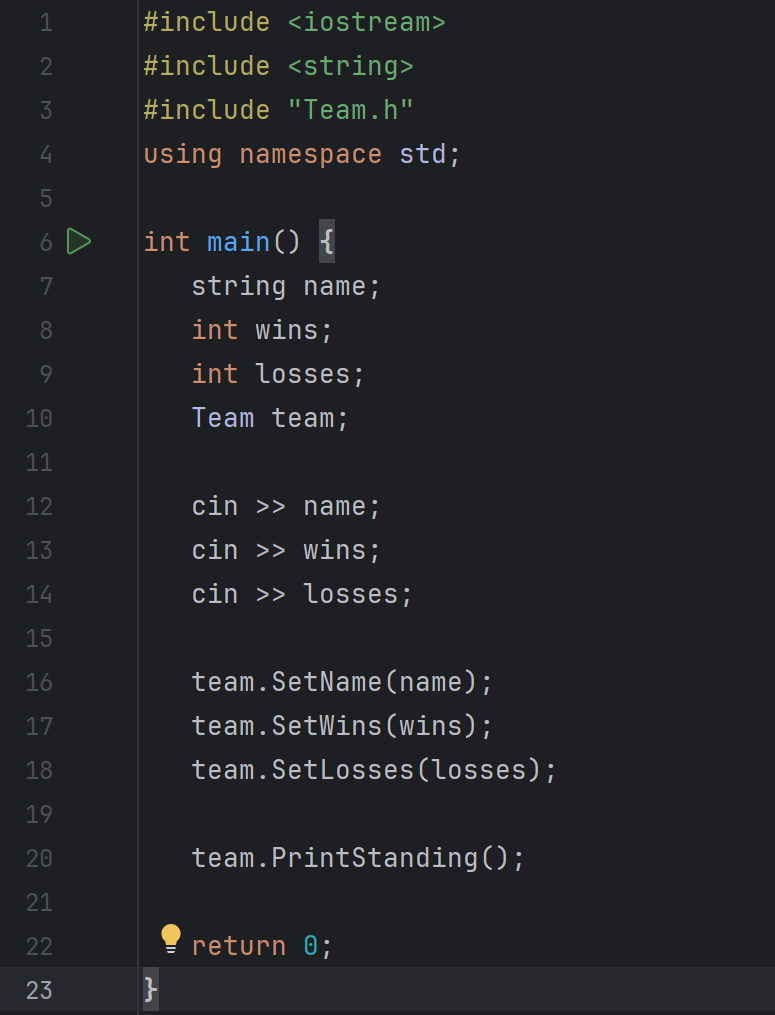 Solved \#ifndef TEAMH \#define TEAMH \#include using | Chegg.com