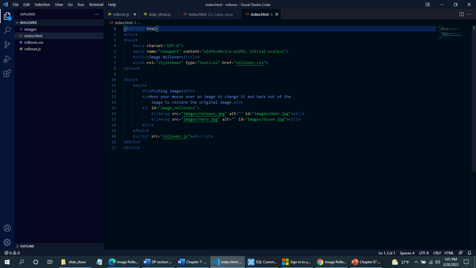 Solved File Edit File Selection View Go Run Terminal Help • | Chegg.com