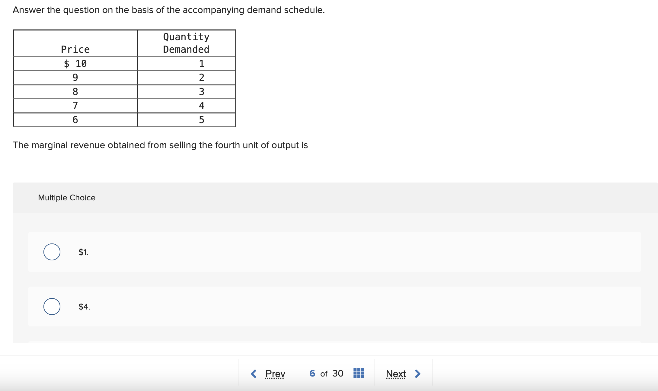 Solved Answer the question on the basis of the accompanying | Chegg.com