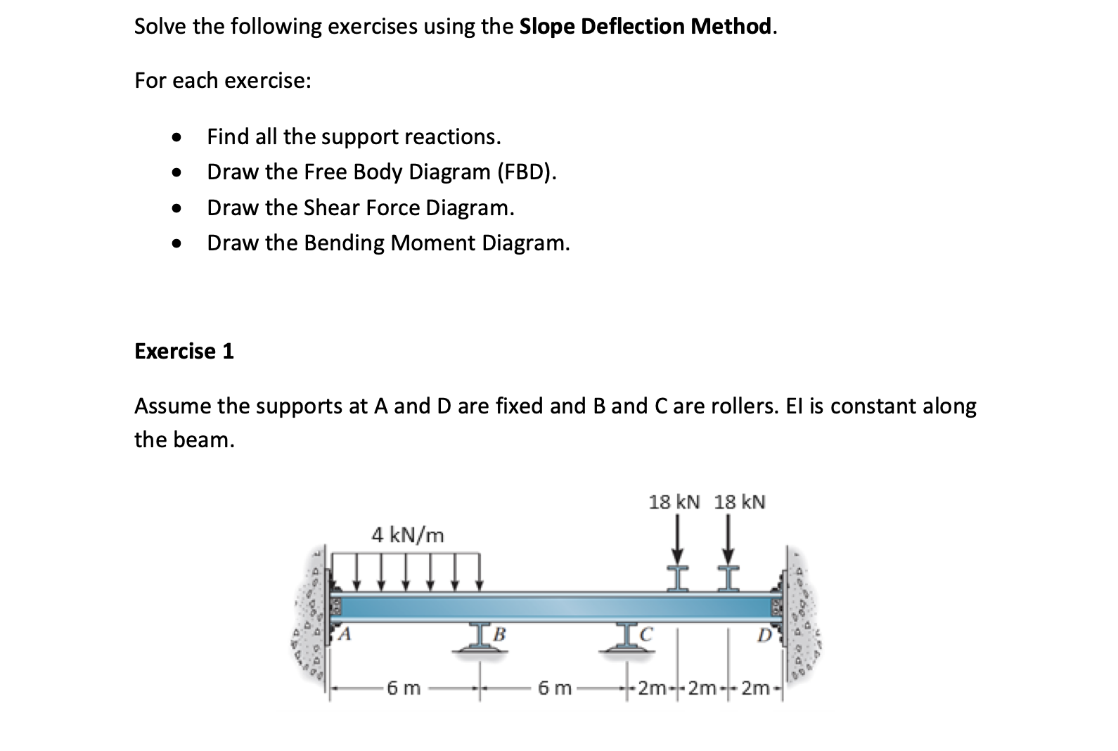 Solved Solve the following exercises using the Slope | Chegg.com