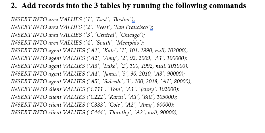 Solved HAPPY INSURANCE Observe the HAPPY INSURANCE DATABASE: | Chegg.com