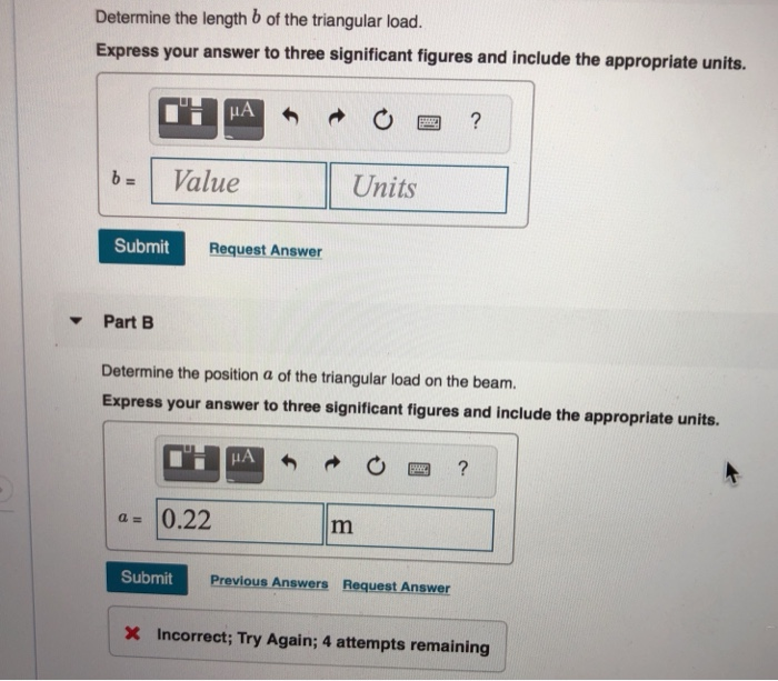 Solved The equivalent resultant force acting on the beam is | Chegg.com