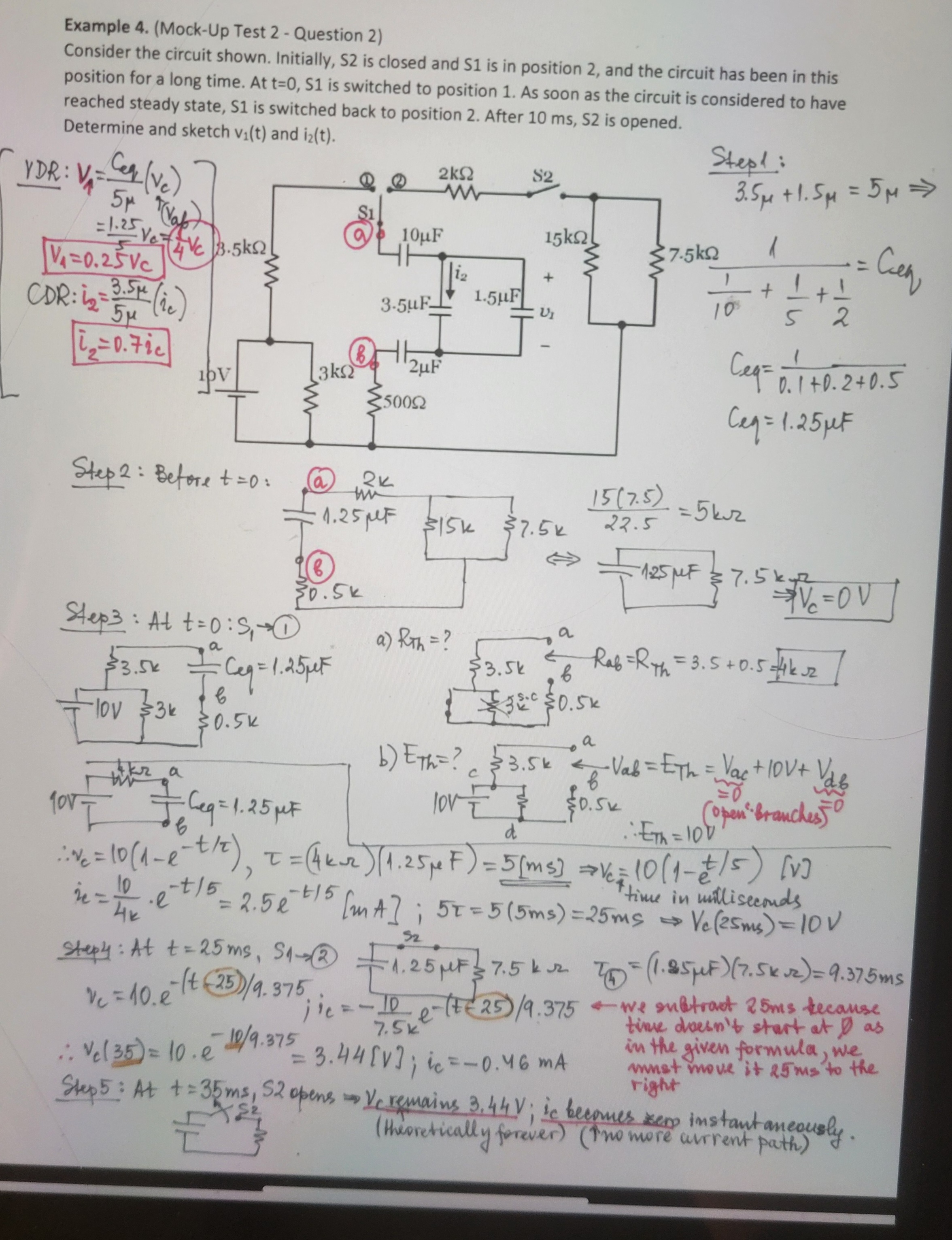Solved Why this question at step four, ignores the initial | Chegg.com
