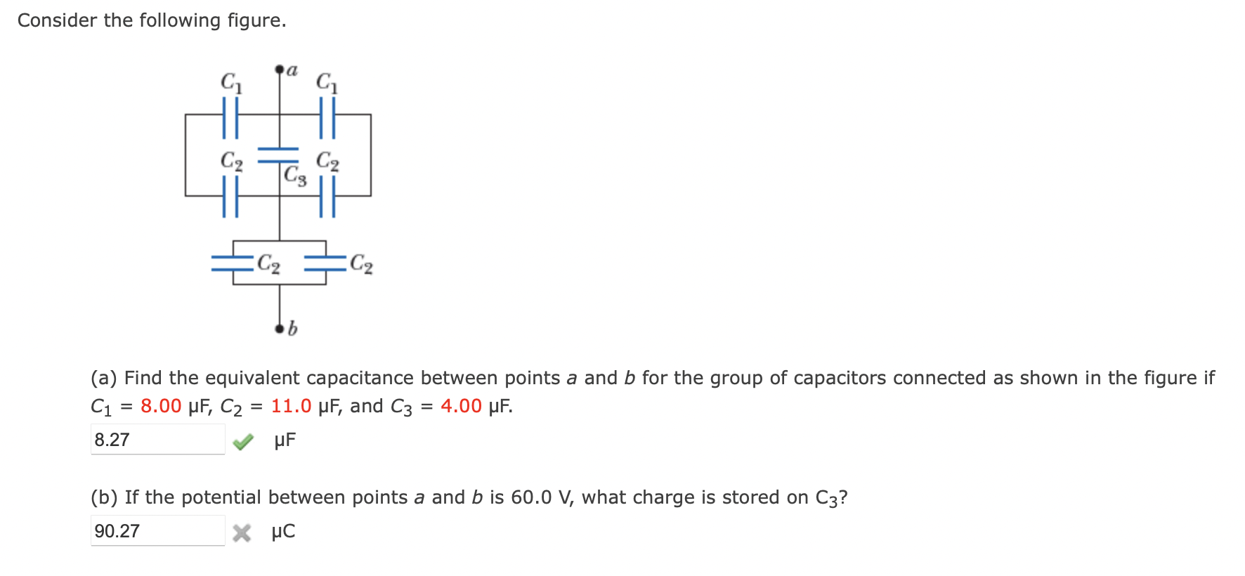 Solved Consider the following figure. a G G C2 C2 Cg C2 =2 | Chegg.com