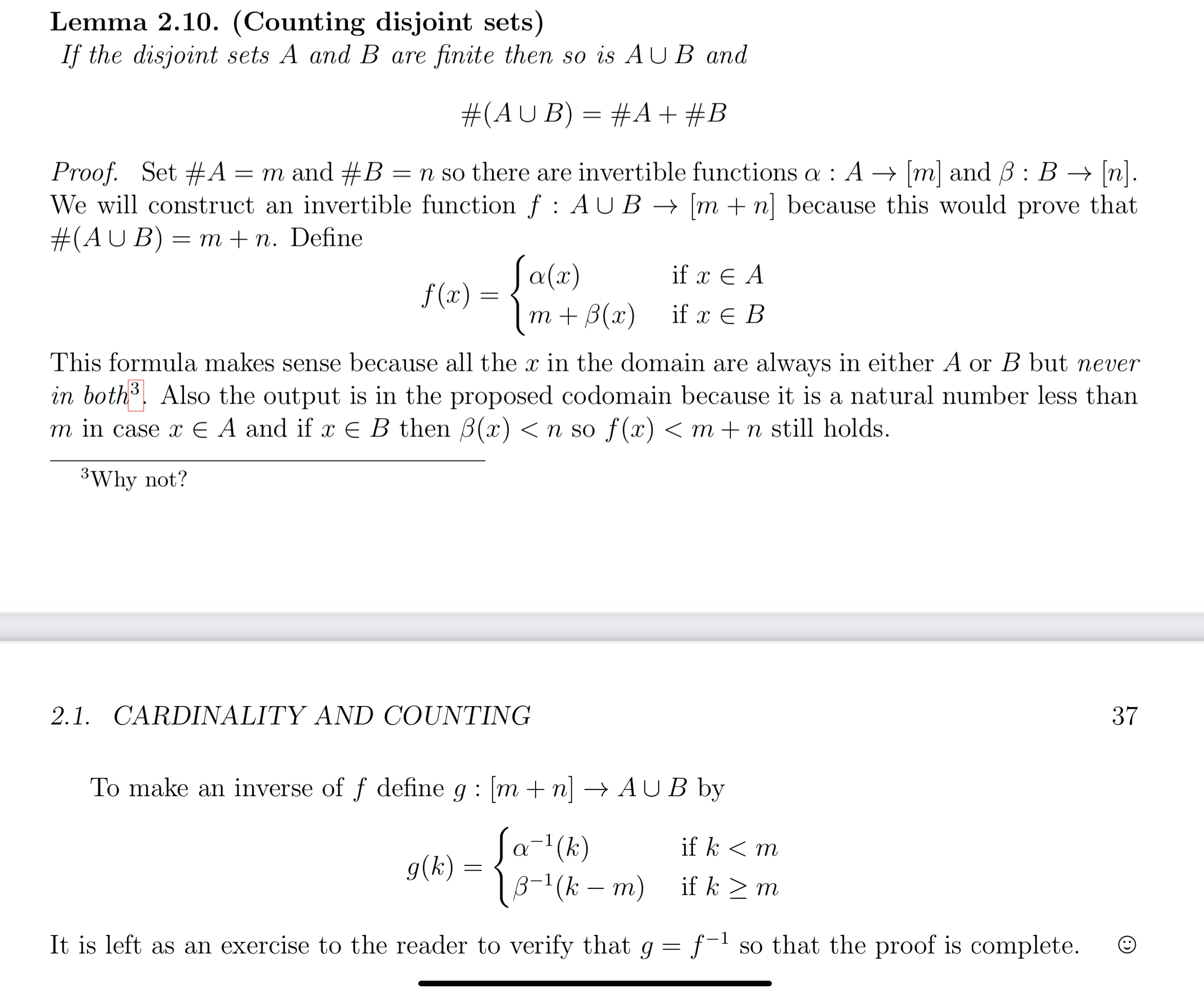 Solved For any finite set X, define Ck(X)={S∈2X:#S=k}. (a) | Chegg.com