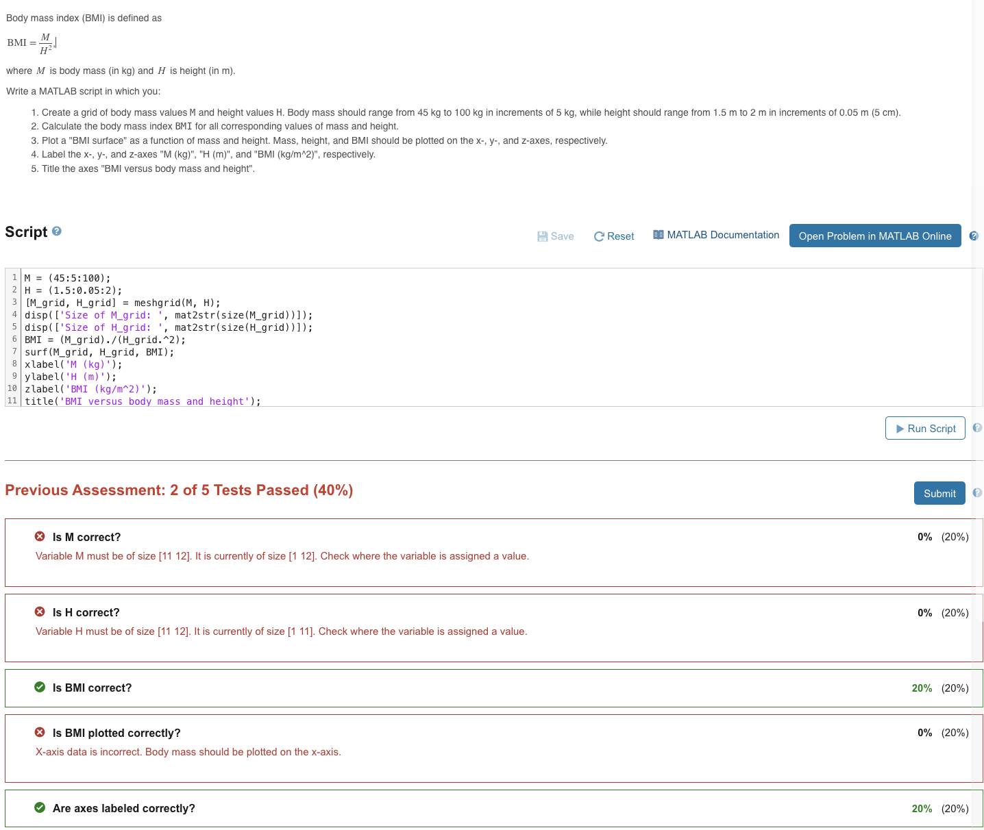 Solved Body mass index (BMI) ﻿is defined as BMI + | Chegg.com